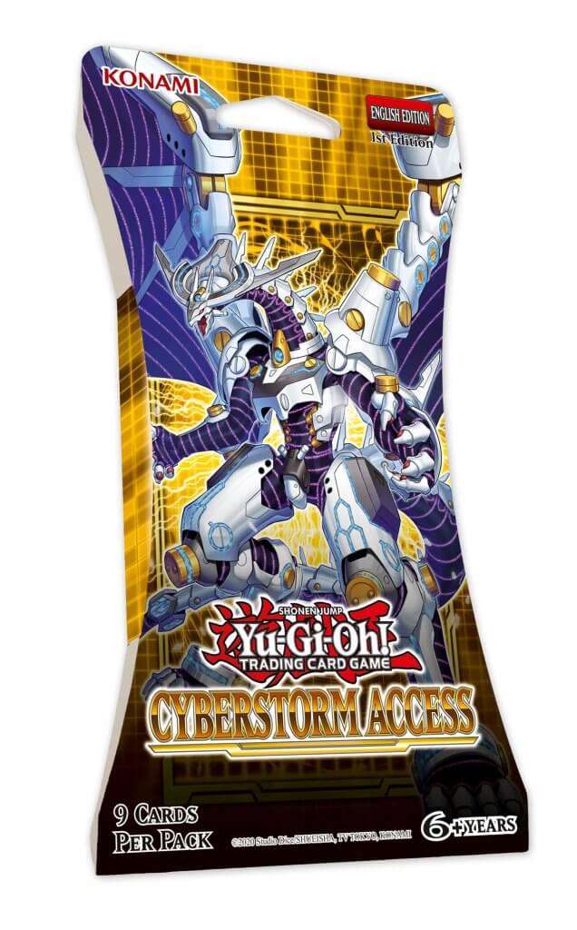 YuGiOh Cyberstorm Access - 9 x card Blister