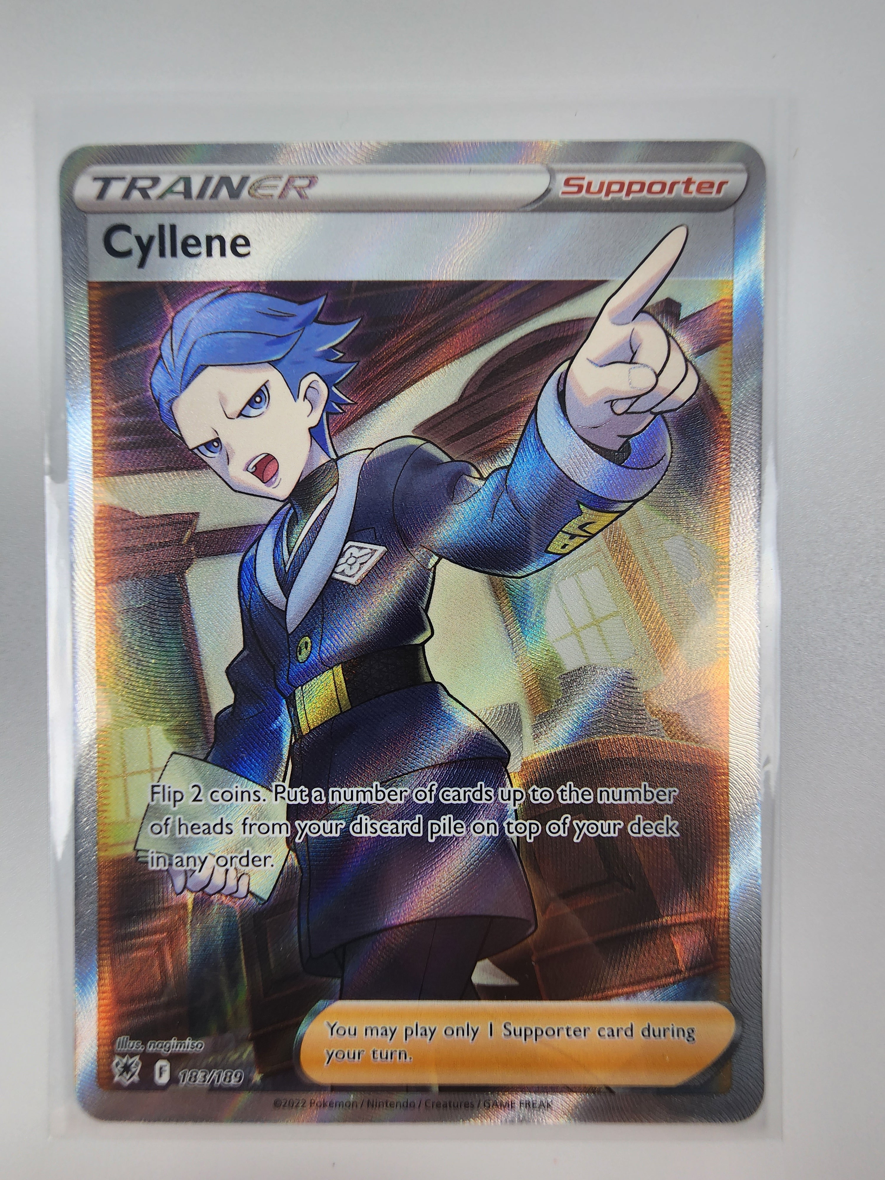 Cyllene 183/189 Holo Ultra Rare Full Art Pokemon Astral Radiance ...