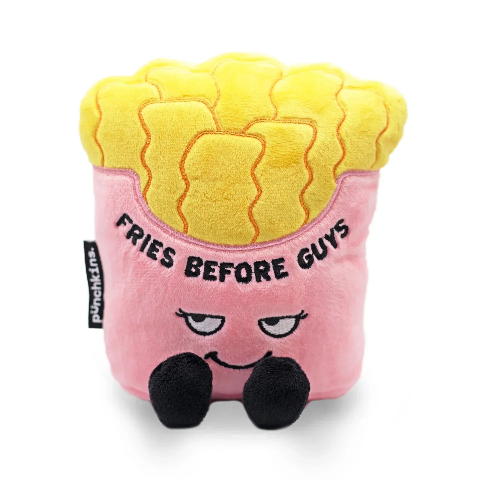 "Fries Before Guys" Plush French Fries - ultra-soft - 15cm