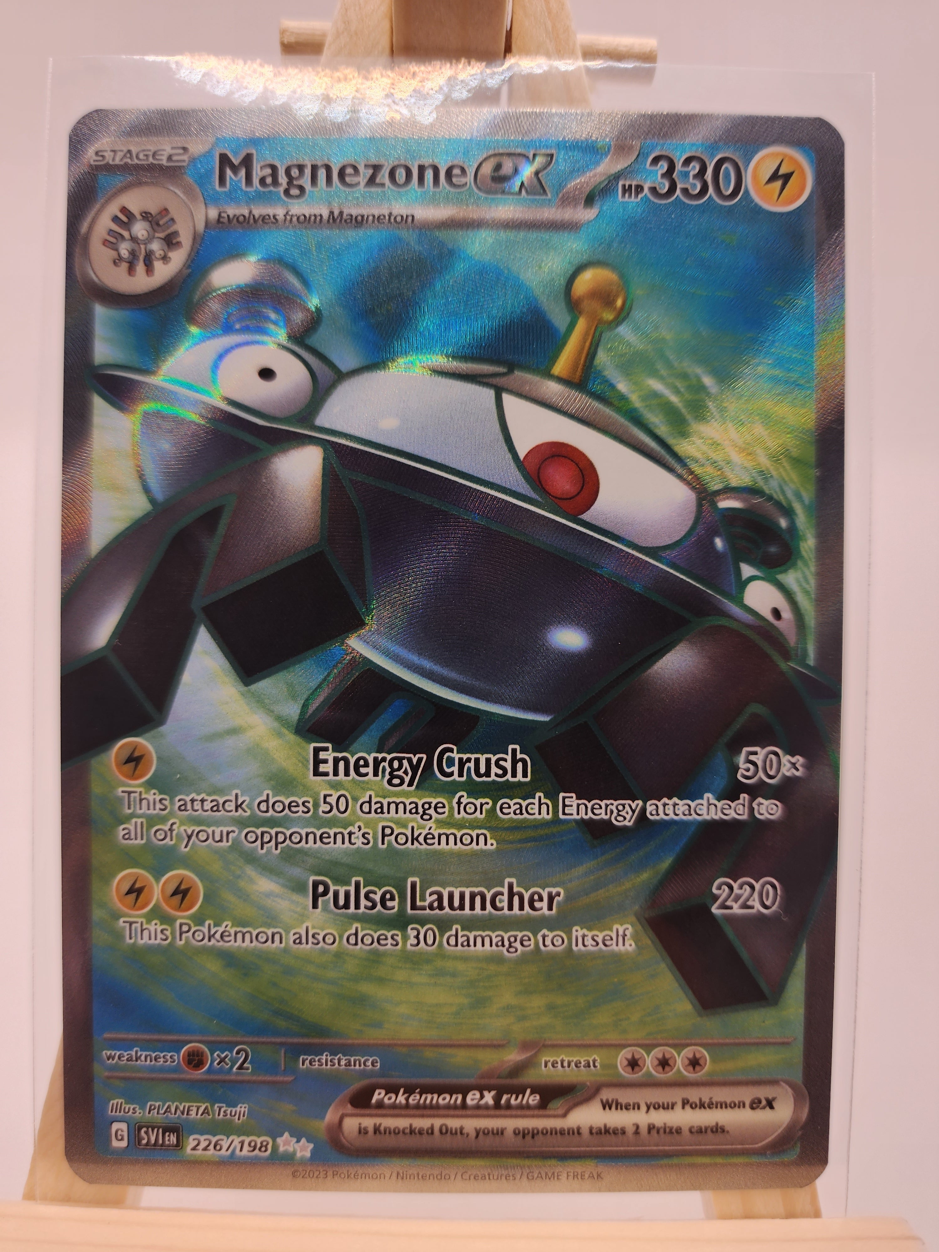 Magnezone ex - Scarlet & Violet 226/198 - Full Art Pokemon Card