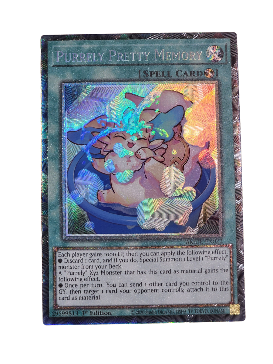 Purrely Pretty Memory AMDE-EN022 1st Edition Ultra Rare Yugioh