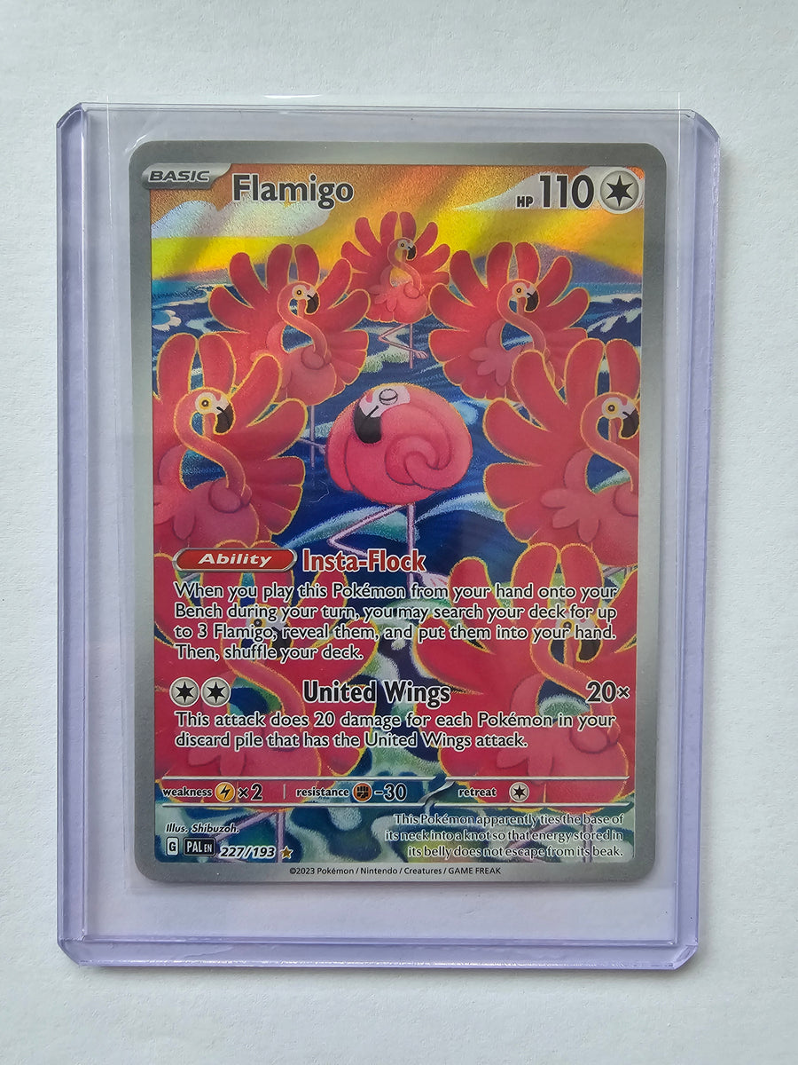 Flamigo - 227/193 Illustration Rare Paldea Evolved Pokemon TCG